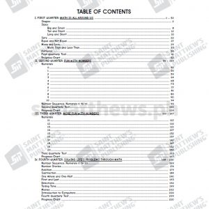 The Progressive Approach to Mathematics Kinder 1 - St. Matthew's ...